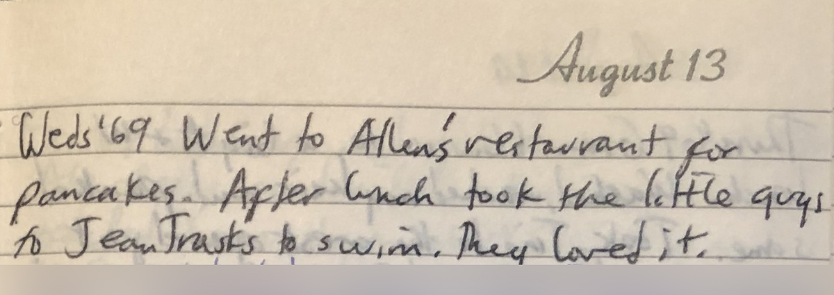 August 13, 1969. Ithaca, Part 2 – Marge Binder's Epic Adventure