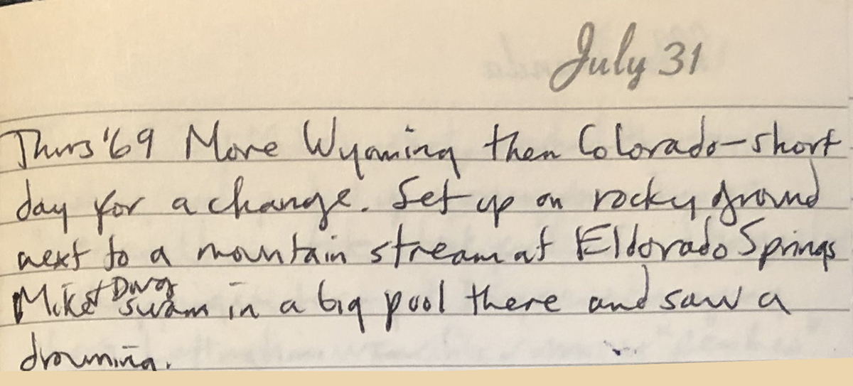 July 31, 1969: A Kid Drowned! – Marge Binder's Epic Adventure
